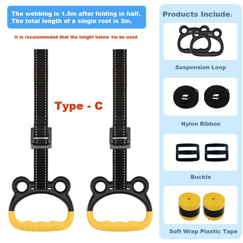 Children Swing Ring Children Indoor Gym Ring Toys ... – Vicedeal