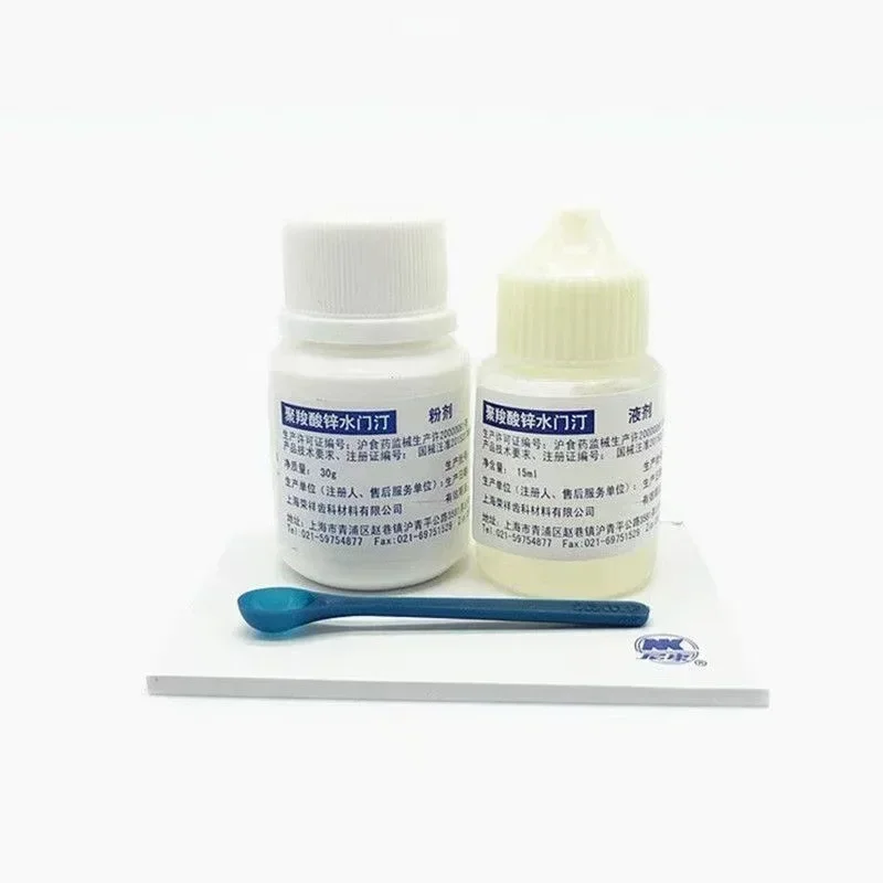 Permanent Dental Cement Kit for Teeth Crown Bridge... – Grandado