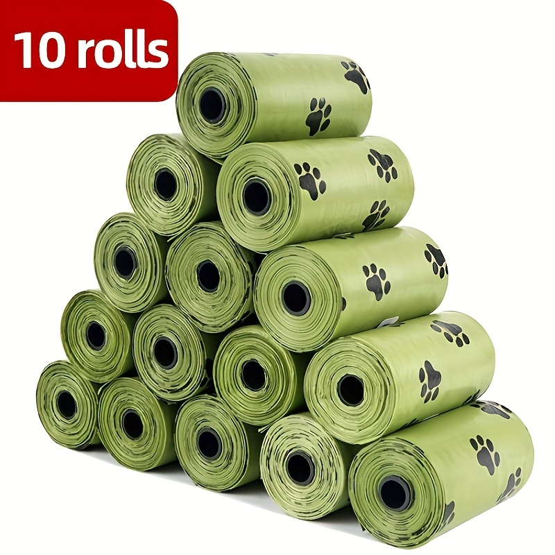 10Rolls/150pc Pet Waste Bags Biodegradable Dog Poo... – Grandado