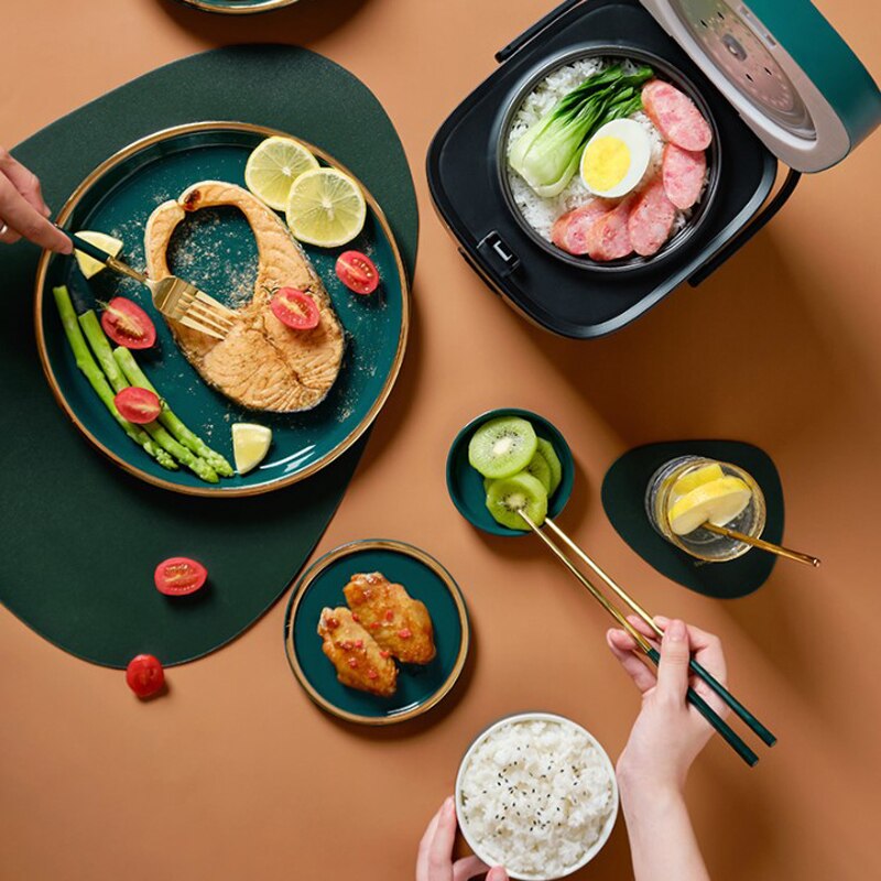 ZK30 220V 1.2L Cute Mini Rice Cooker Rice Cooker H... – Grandado