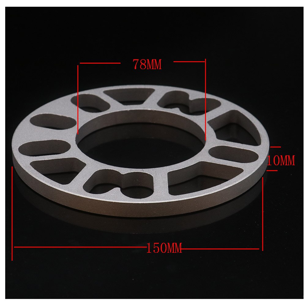 2pcs 10MM Aluminum Alloy Wheel Spacer Shims Plate ... – Grandado