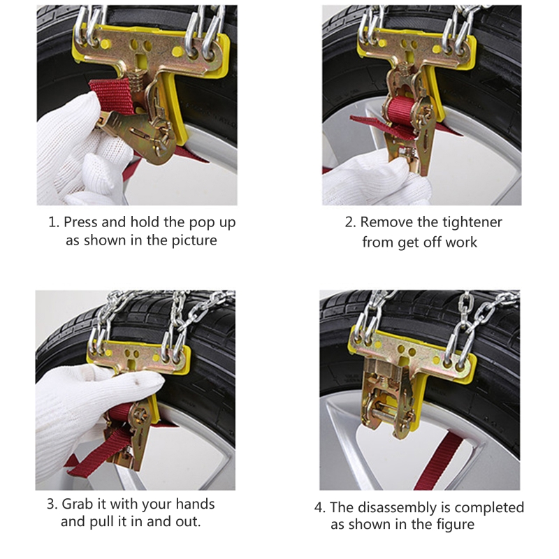 Car Tyre Winter Roadway Safety Tire Snow Road Adju... – Grandado