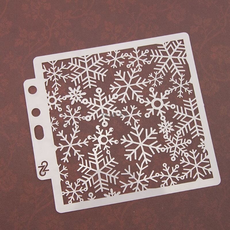 Snowflake Stencils Template Painting Scrapbooking ... – Vicedeal