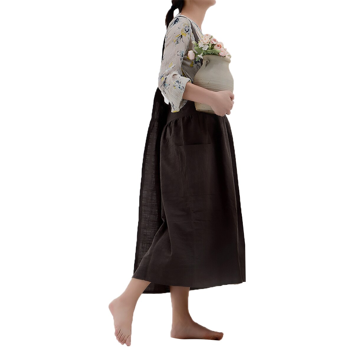 AA Adults Apron, Solid Color Adjustable Sleeveless... – Grandado