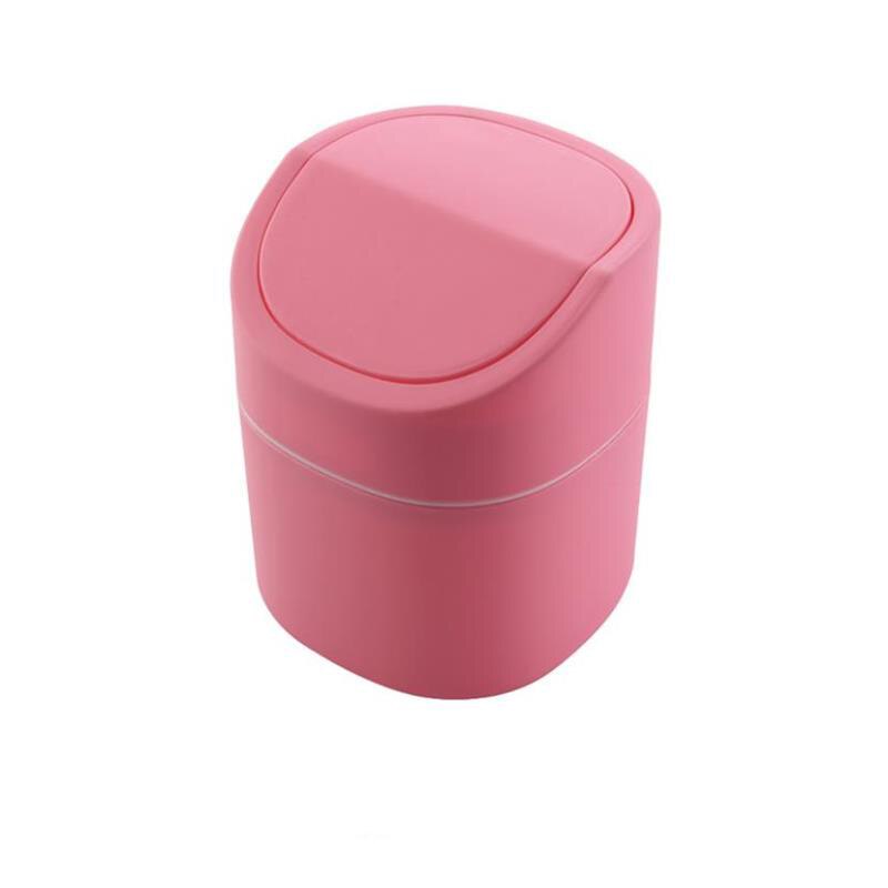 Mini Small Waste Bin Desktop Garbage Plastic Home ... – Vicedeal