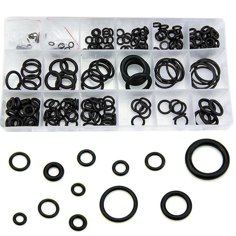 225Pcs Rubber O Ring Assortment Set Hydraulic Plum... – Vicedeal