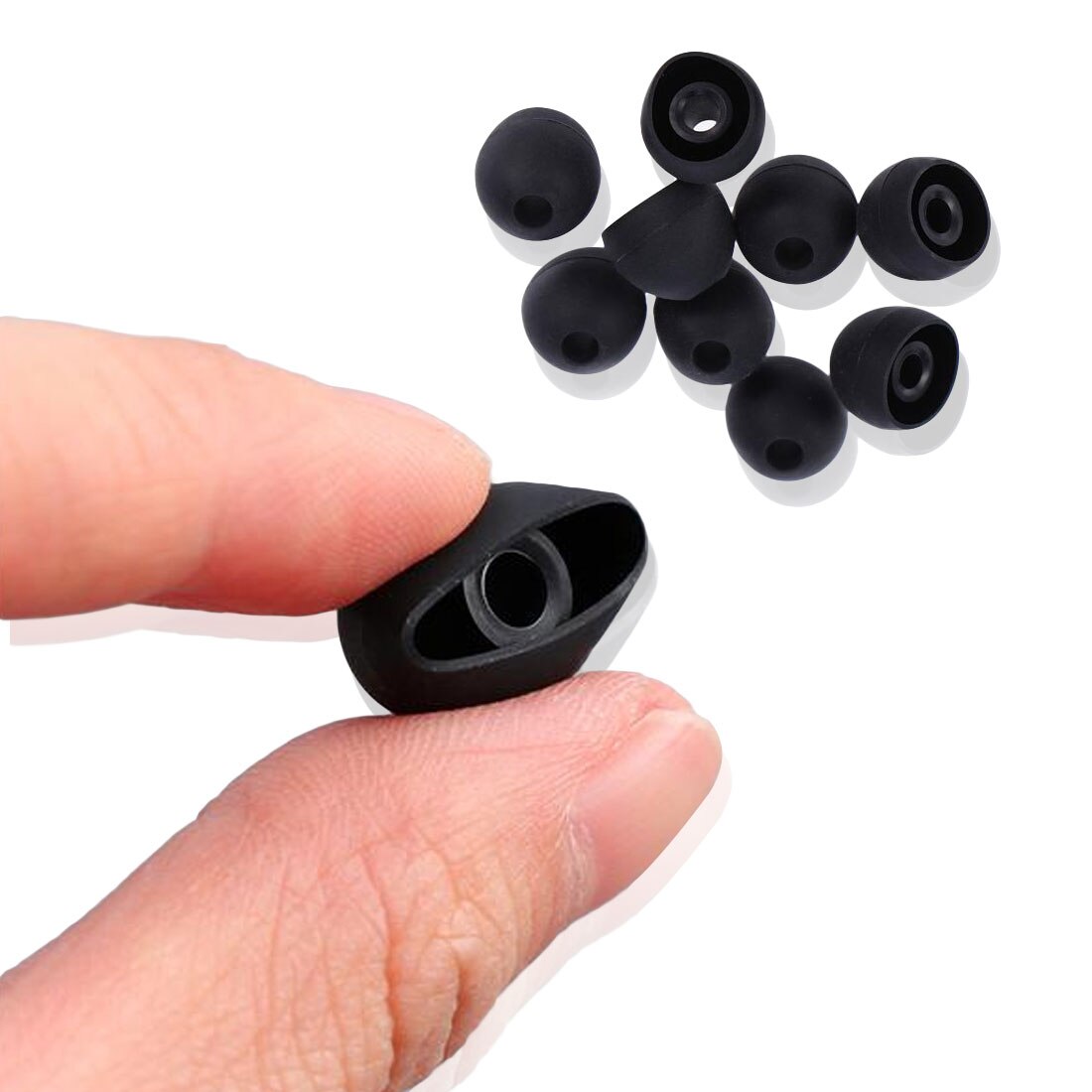 10Pairs Medium Size Clear Silicone Earbud Cushion ... – Grandado