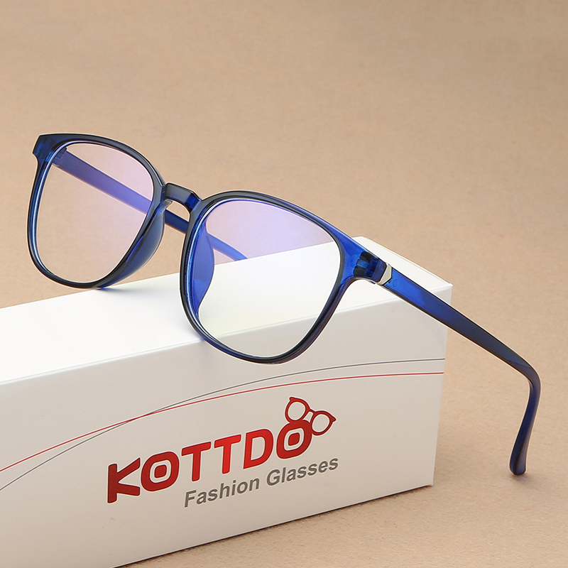KOTTDO Retro Mens Glasses Frame Computer Eyeglasse... – Grandado
