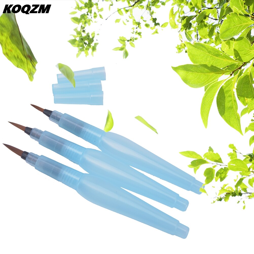3pcs/set Large Water Brush Paint Brush Waterbrush ... – Grandado