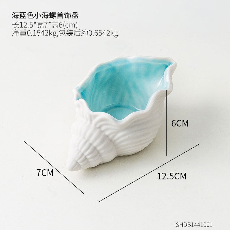 Sea Shells Decoration Desk Accessories Ceramic Sto... – Vicedeal