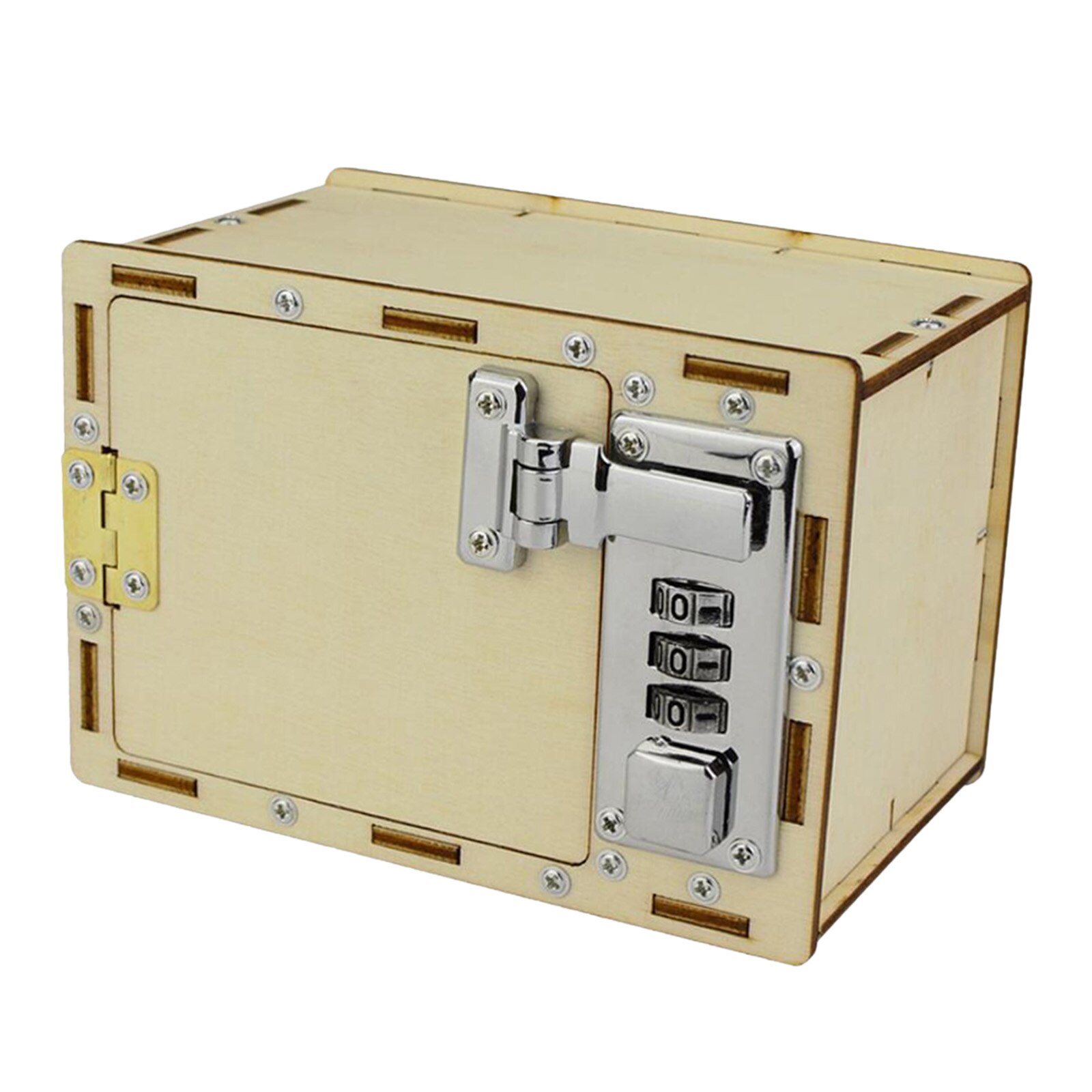 Kids Technology Wooden DIY Mechanical Lock Box Puz... – Grandado