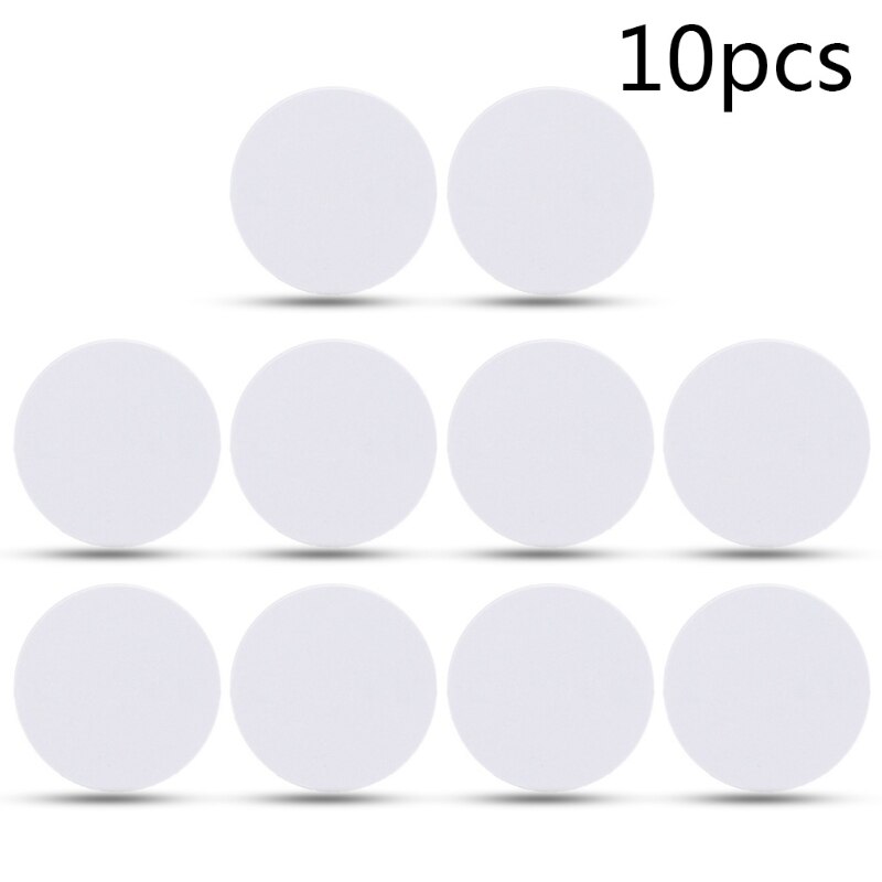 10pcs 25mm Waterproof Coin Shape Cards Rewritable ... – Vicedeal
