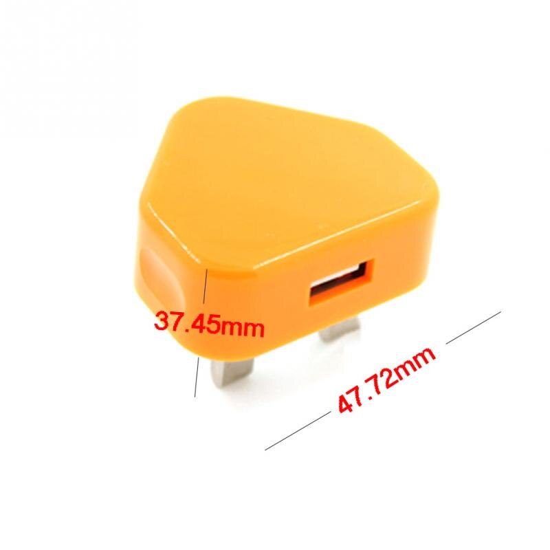 UK Plug Mains Wall 3 Pin USB Power Adaptor Charger... – Grandado