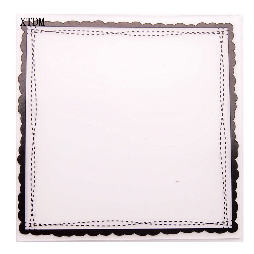 Easter plastic Square frame template craft card ma... – Grandado