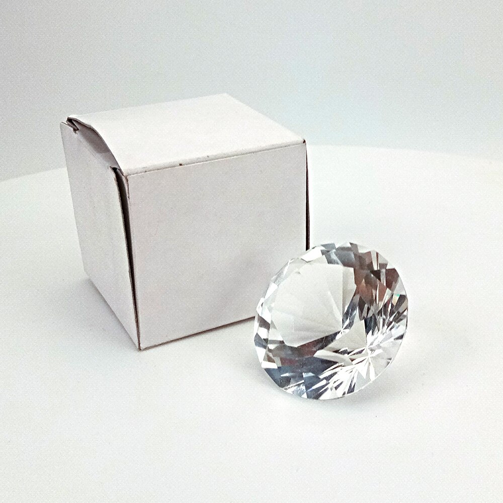 20mm 5pcs Crystal Clear Glass Diamonds Paperweight... – Grandado