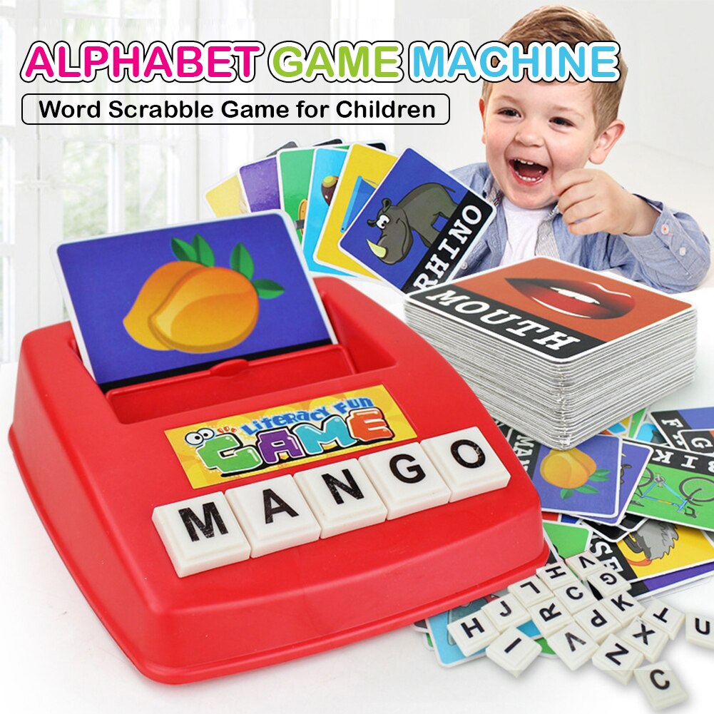 Matching Letter Game Spelling Reading English Alph... – Grandado