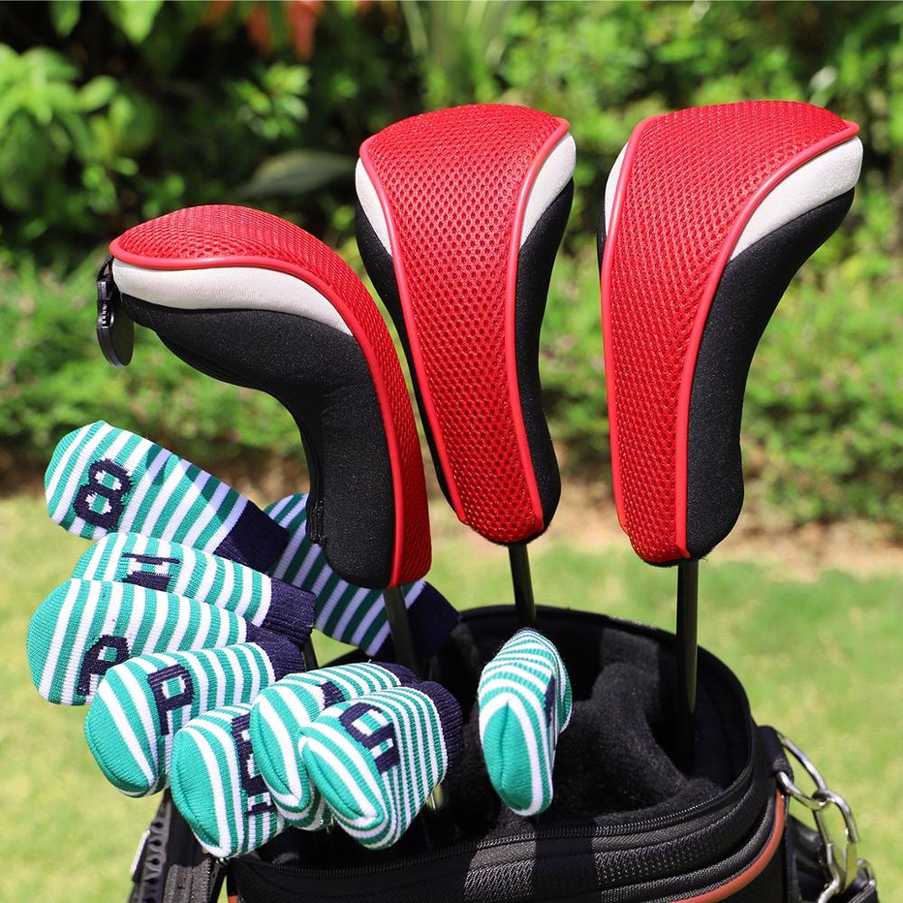 4pcs Thick Neoprene Hybrid Golf Club Head Cover He... – Grandado