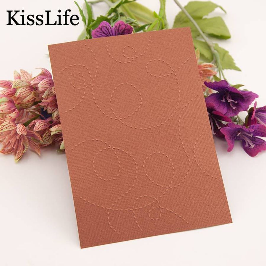 1 Pack Bending Line Layering Plastic Embossing Fol... – Grandado