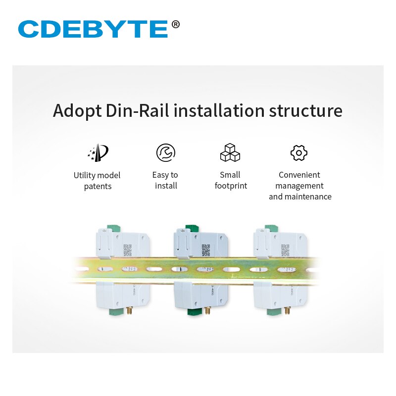 SX1268 LoRa 433MHz RS485 Half duplex 30dBm Long Ra... – Grandado