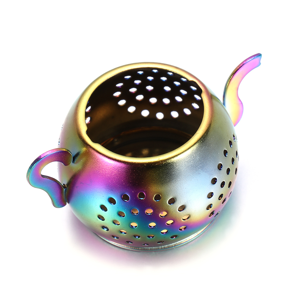 Teapot Shape Tea Strainer Stainless Steel Loose Te... – Grandado