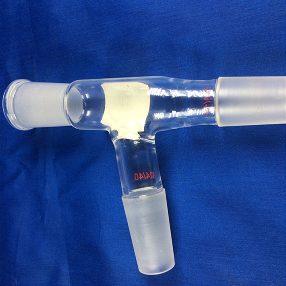 24/40 Glass Distillation Head ,Three Way Glass Ada... – Grandado