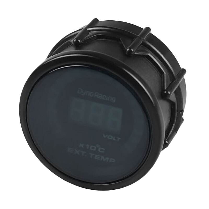 Dyno Racing 2 Zoll 52mm LED Digital / Analog Abgas... – Vicedeal