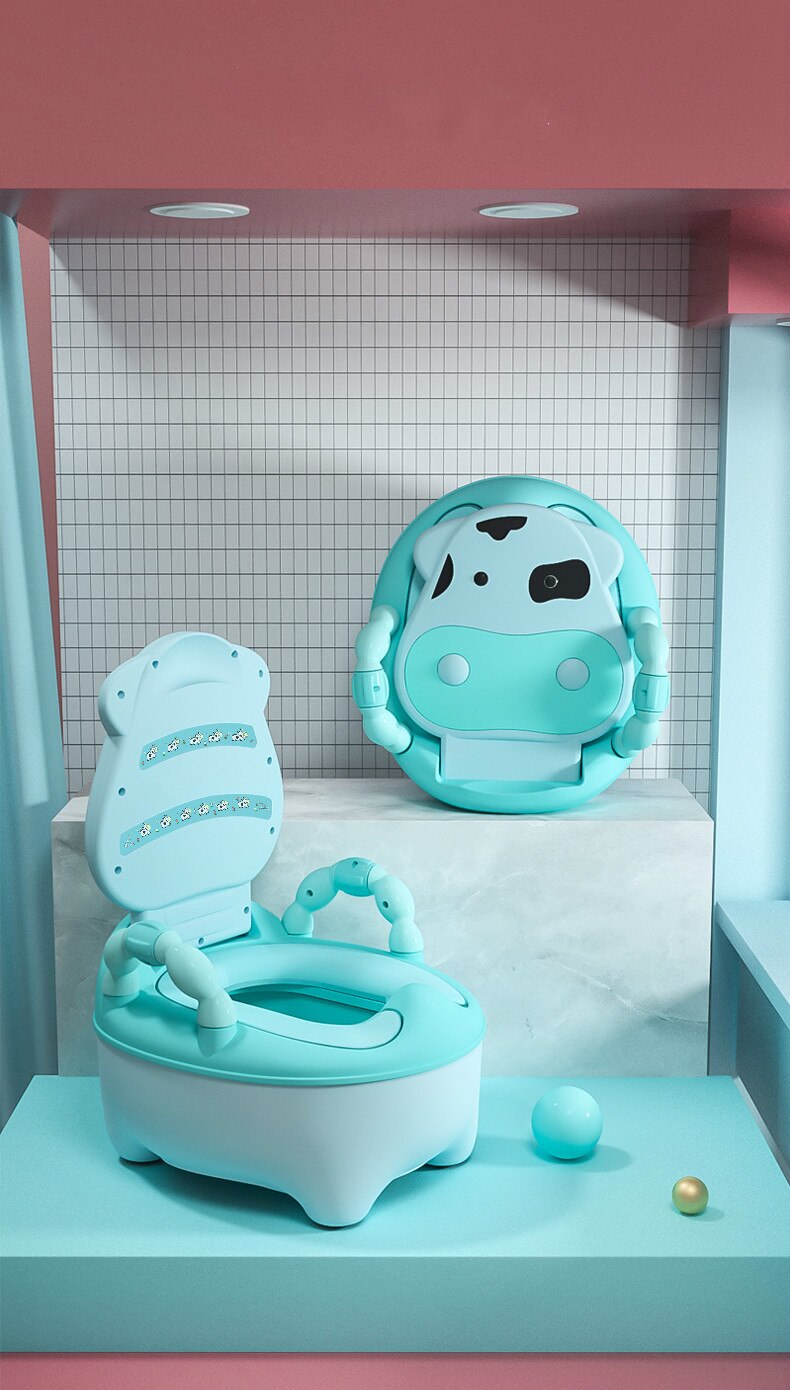 Children's Pot Soft Baby Potty Plastic Road Pot In... – Grandado