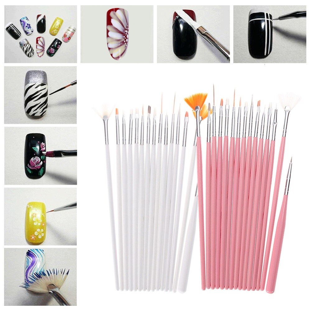 15 stks/set Nail Art Decorations UV Gel Polish Bor... – Grandado