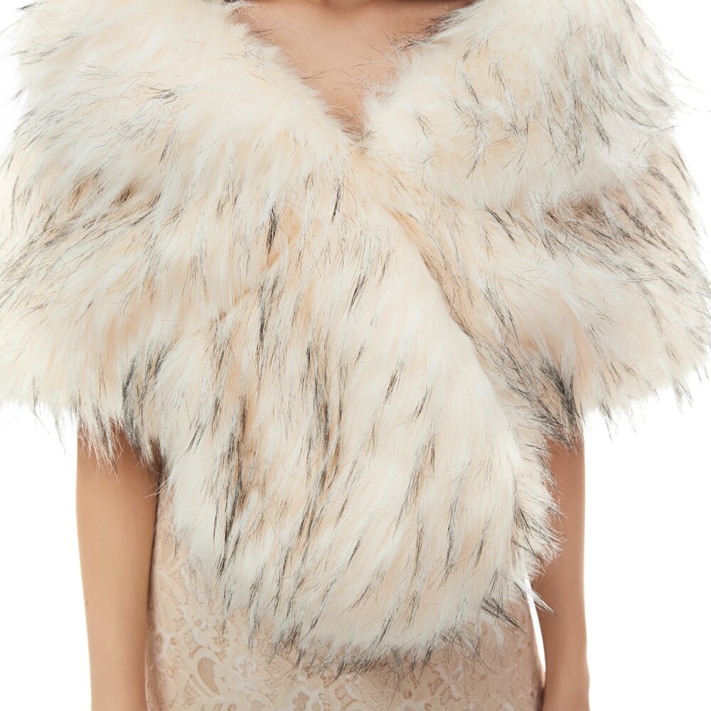 Champagne Formal Party Evening Jackets Wraps Faux ... – Grandado