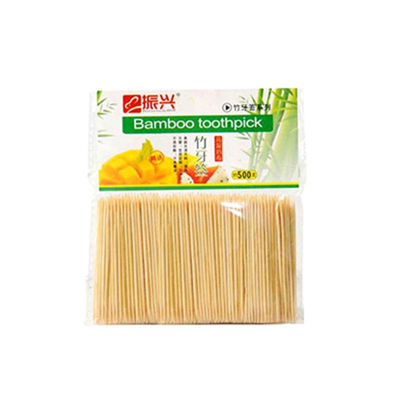 Bamboo Toothpick Double Head Toothpick 500 Loaded – Grandado
