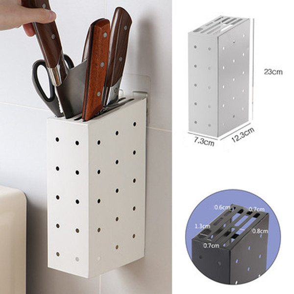 OYOREFD Wall Mounted Kitchen Knife Holder Metal Kn... – Grandado