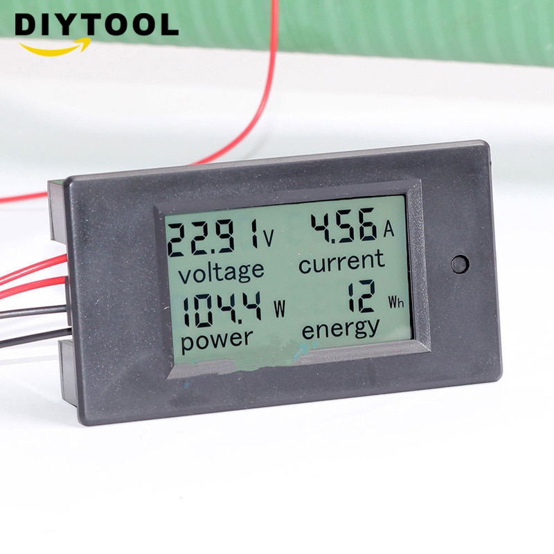 Digitale Dc Voltage Meter 100V/20A Power Energy An... – Grandado