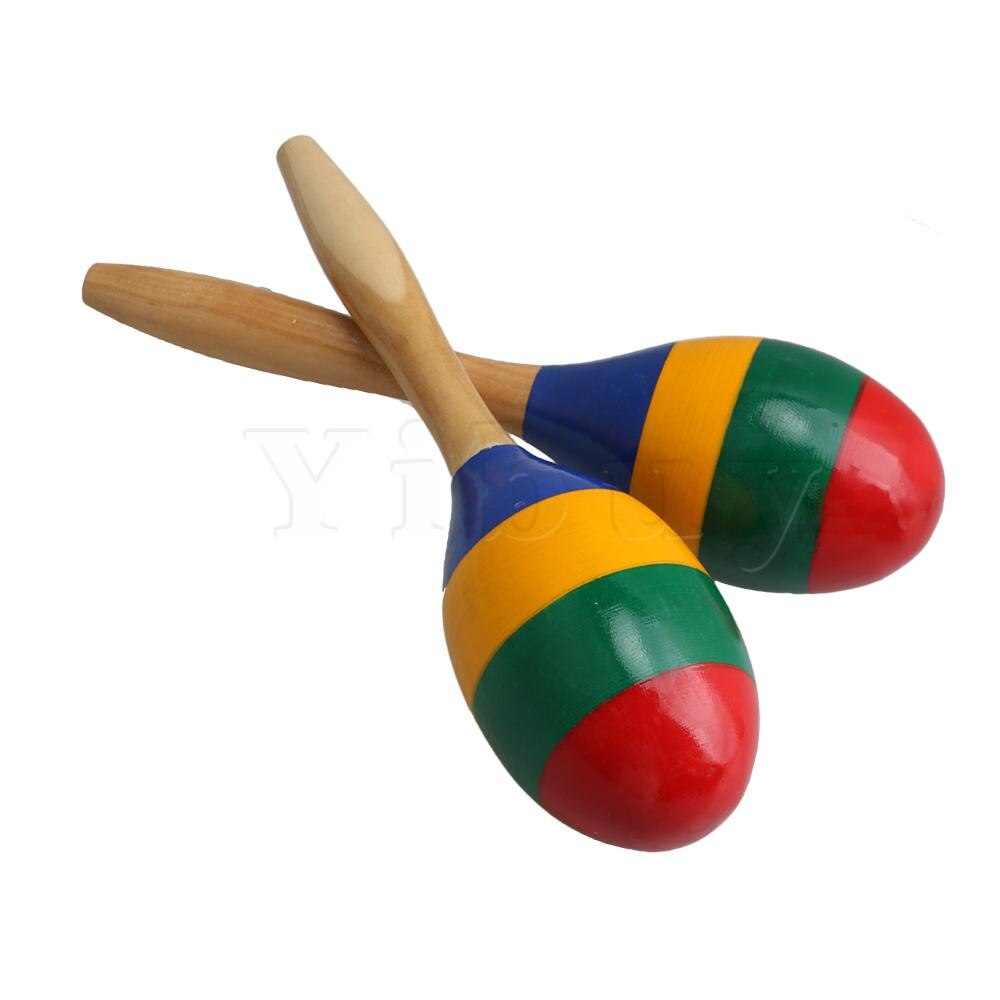 Yibuy 2PCS Farbe Holz Orff Sand Hammer Maracas Per... – Vicedeal