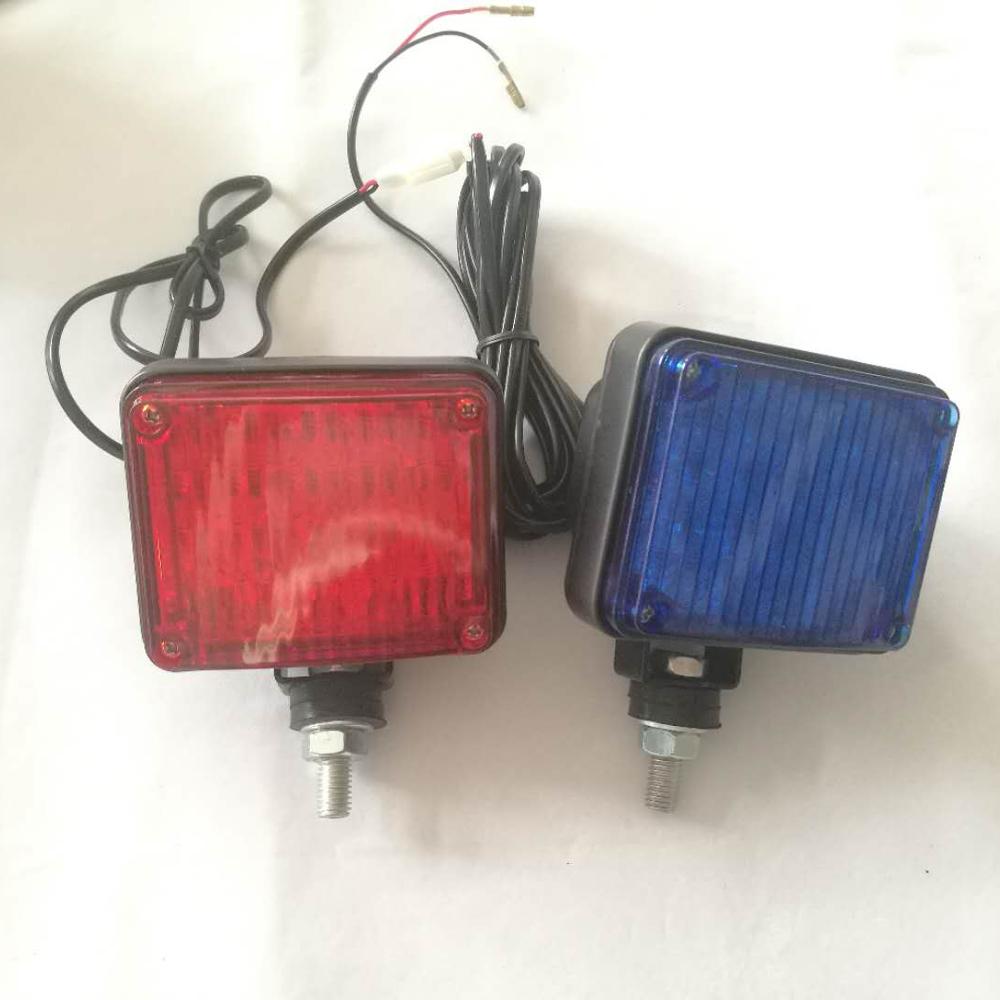 FOCAN LED Red-Blue flashing Motorcycle Police warn... – Grandado