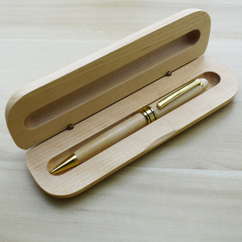 Nature Color Wood Pen Holder Handmade Wooden Penci... – Grandado