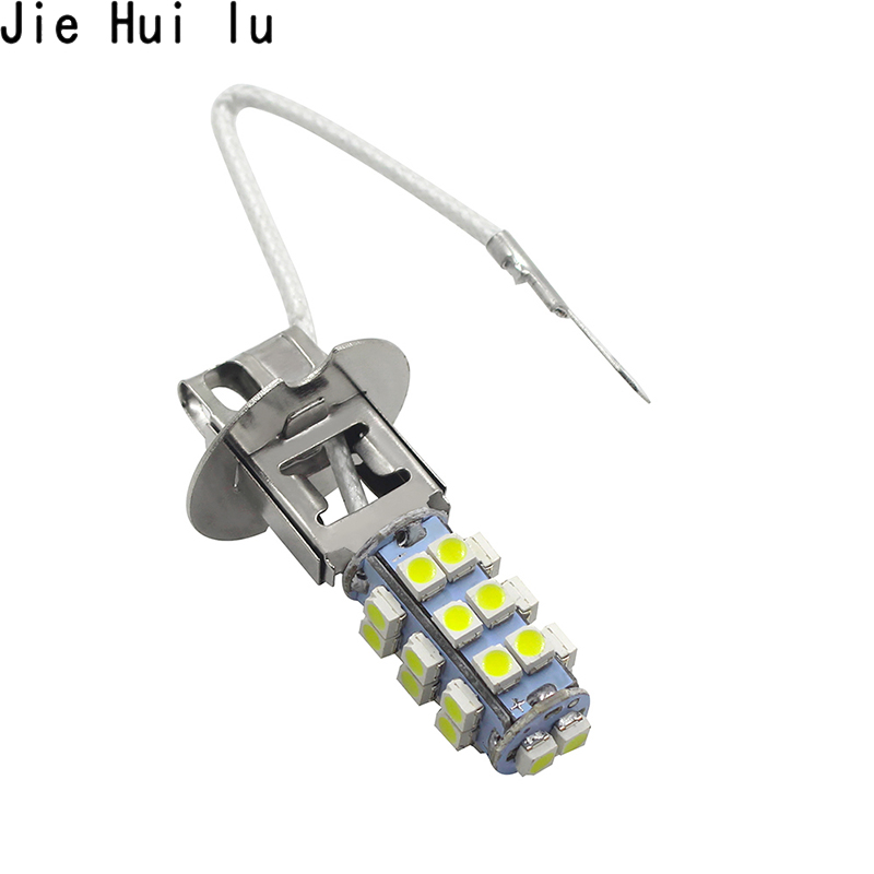 1Pcs H3 Car 1210 3528 SMD 26 LED White Fog Lights ... – Grandado
