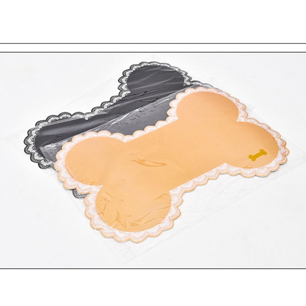 Bone-shaped Pet Feeding Mats Non-slip Pet Dogs Cat... – Grandado