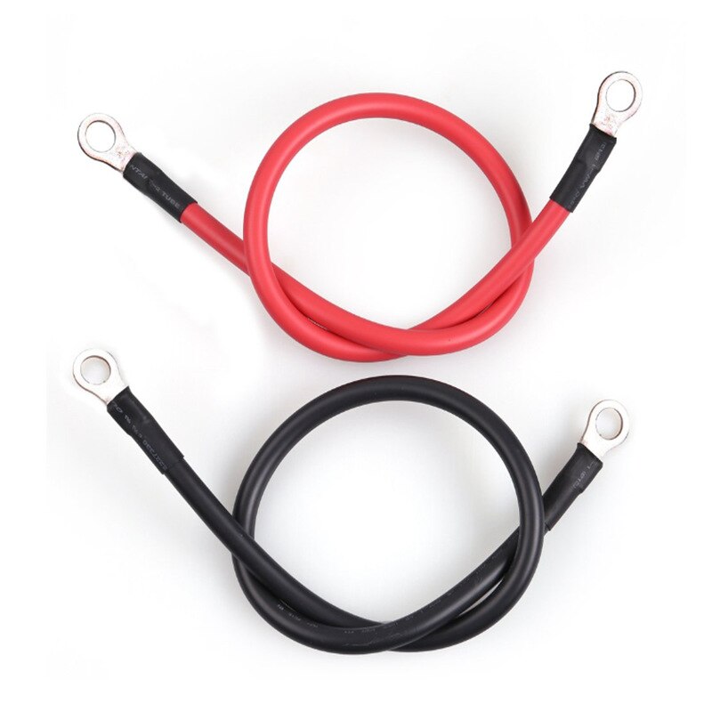 6 AWG 6 Gauge Red + Black Pure Copper Battery Inve... – Vicedeal
