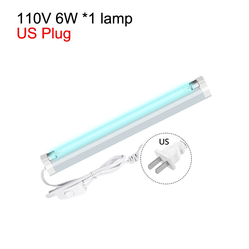 8W 6W UV Sterilizer Kill Germicidal Light UV T5 Tu... – Grandado