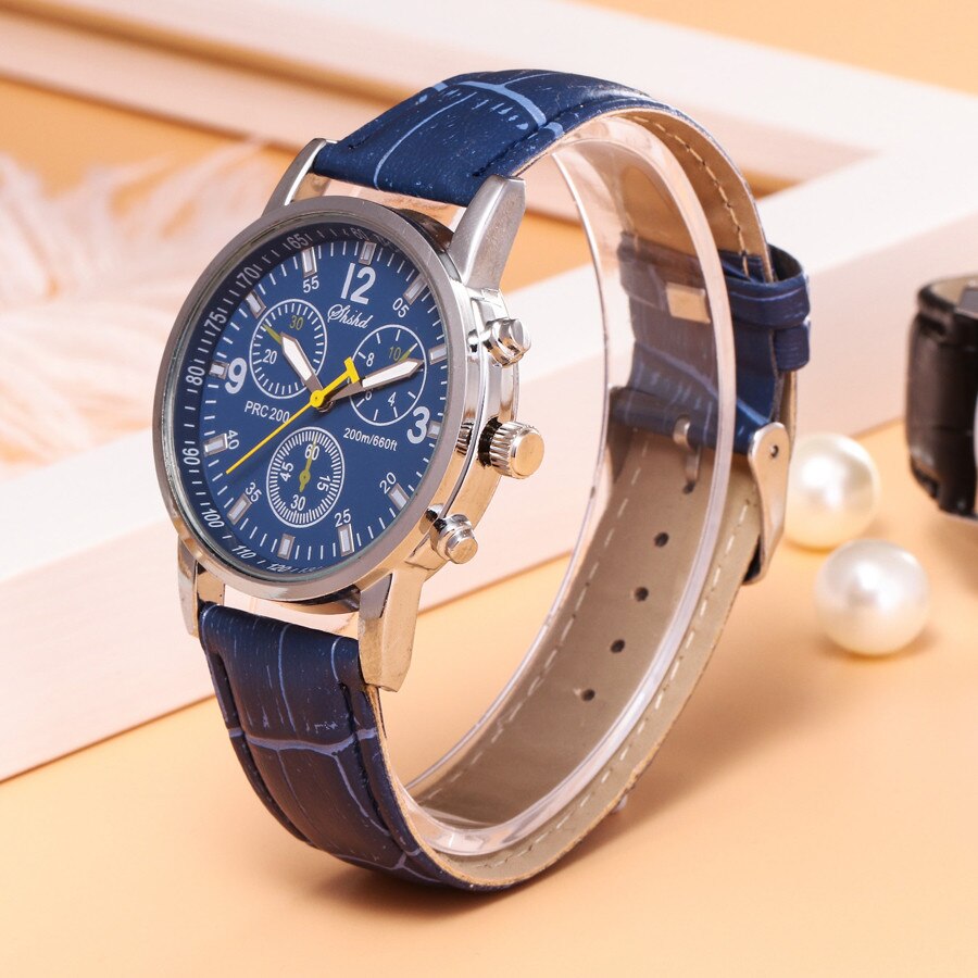 Women Men Watch Blue-ray glass Lover Watches Unise... – Grandado
