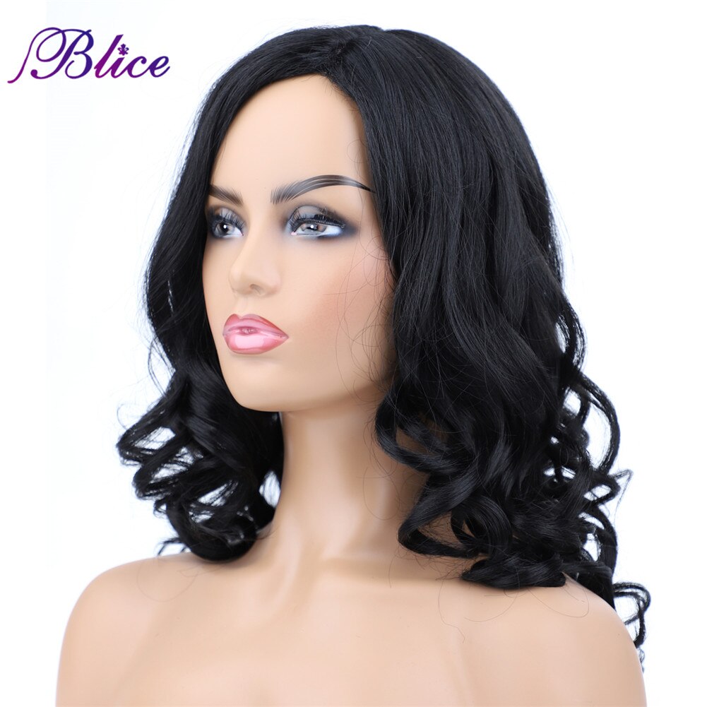 Blice Medium Length Wig Synthetic 20 inch Women Da... – Grandado