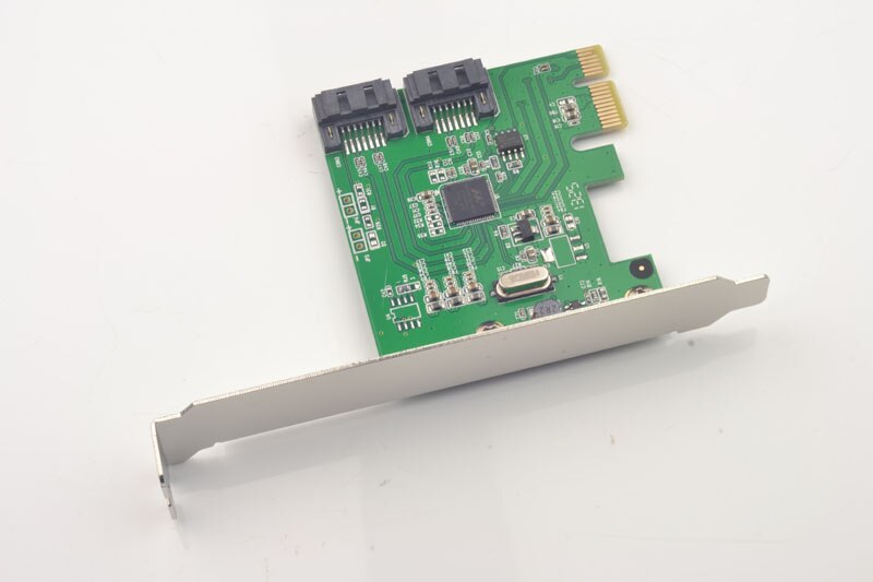 PCI-E to 2 Port SATA III 3.0 RAID Card 88SE9218 Ch... – Grandado