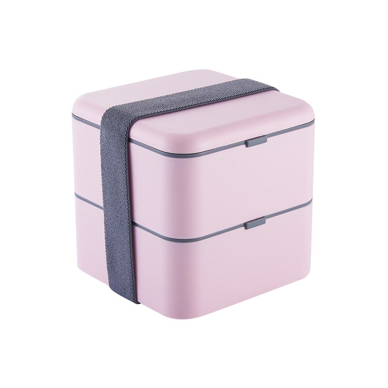 Double Layers Lunch Box 1700ml PP Silicone Healthy... – Grandado