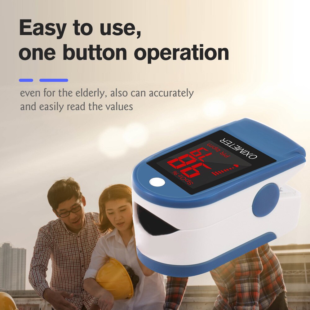 Fingertip Pulse Oximeter Mini SpO2 Monitor Oxygen ... – Grandado