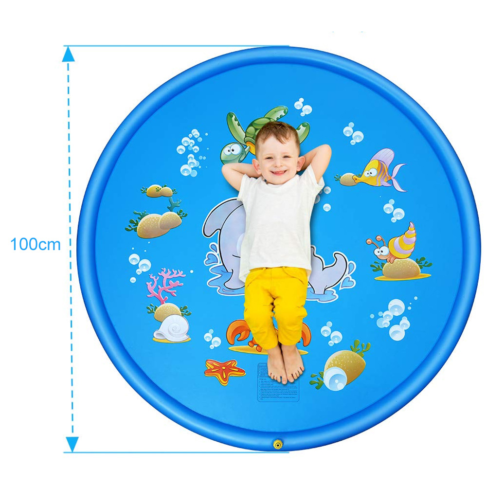100/150cm Inflatable Sprinkler Pad Water Play Mat ... – Grandado