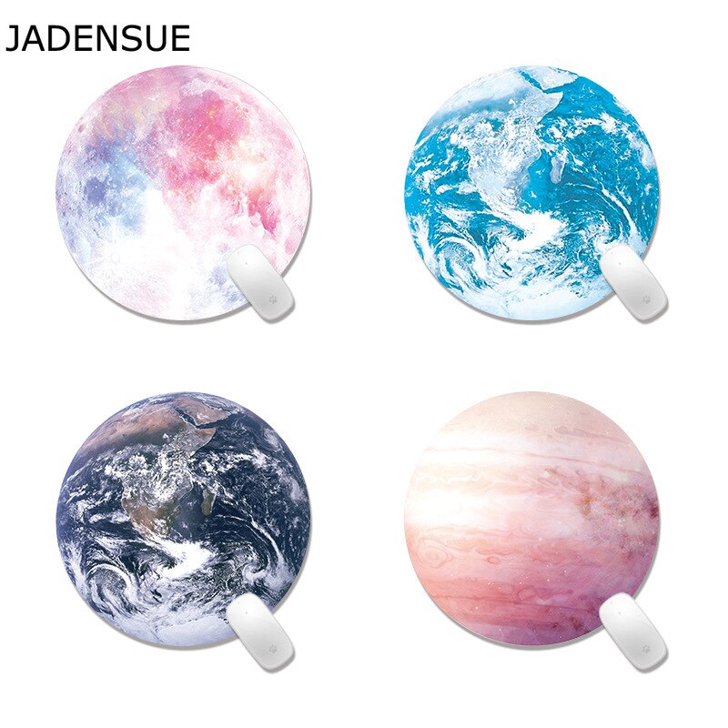 Kawaii Laptop Mouse Mat Round Mouse Pad Soft Mat f... – Grandado