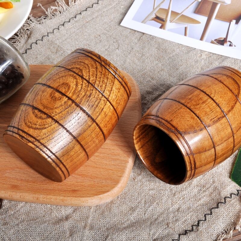 175ml Wooden Handmade Cup Japanese-style Log Makin... – Grandado