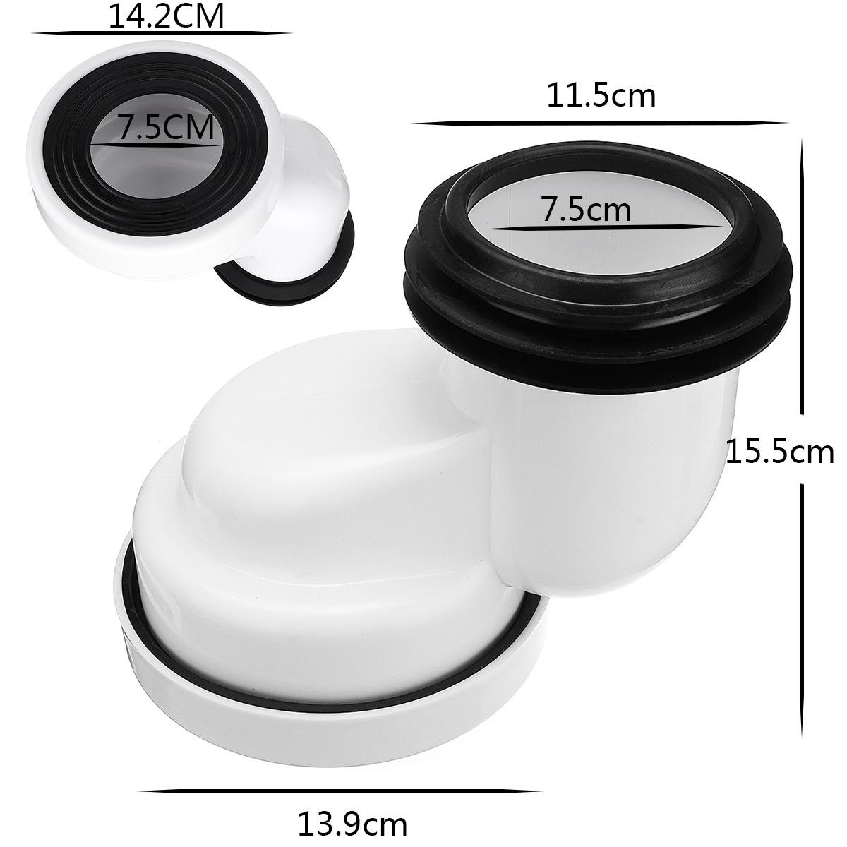 100mm PVC Offset Misaligned Toilet WC Waste Pan Co... – Grandado