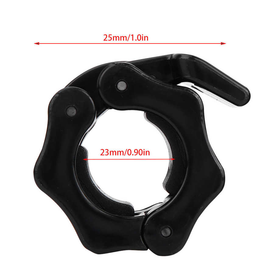 Weight Lifting 1 Pair Plastic Barbell Dumbbell Loc... – Grandado