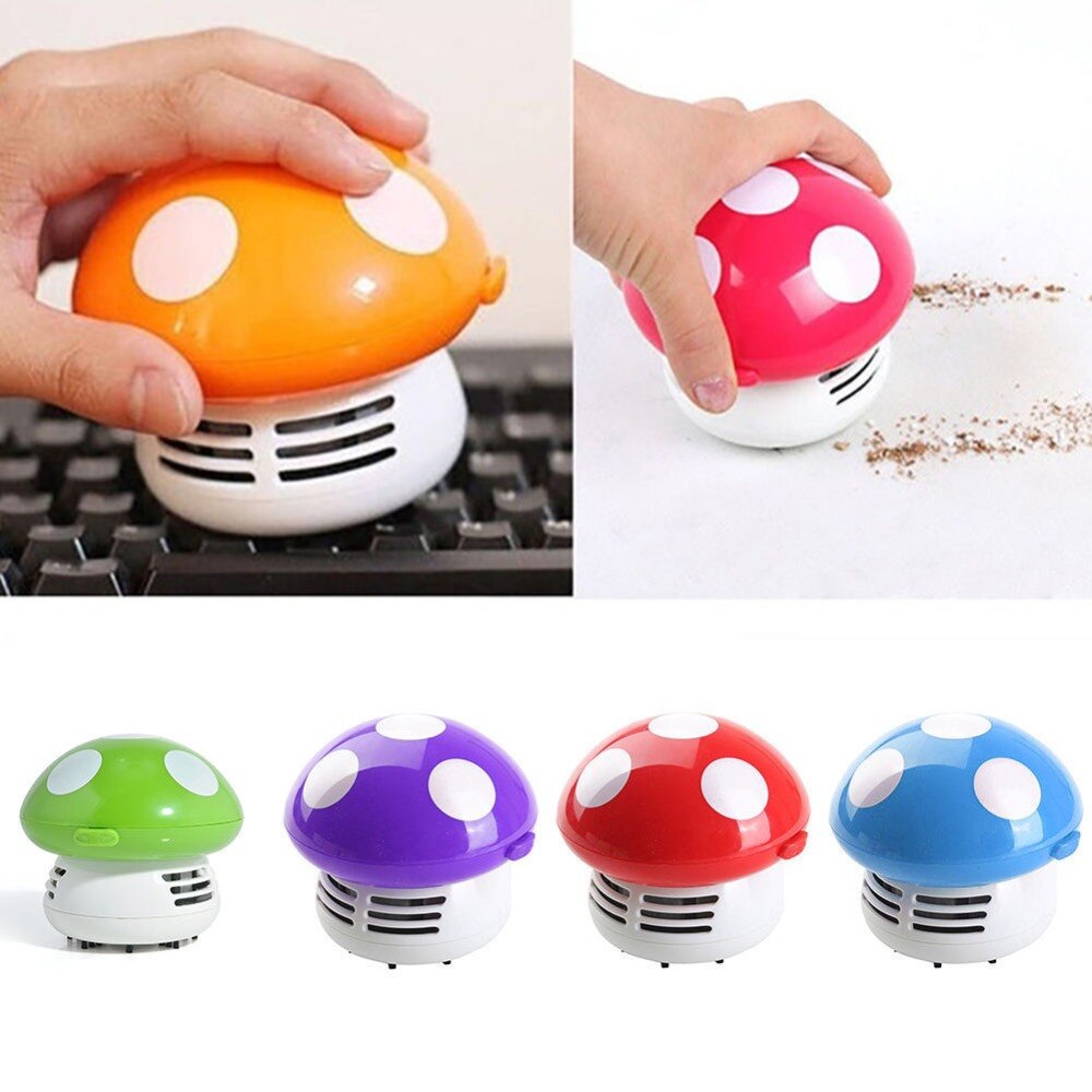 Mini Vacuum Cleaner 6 Colors Cute Mini Mushroom Co... – Vicedeal